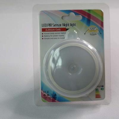 China DC4.5V 72*22mm  LED PIR Sensor Night Light for sale