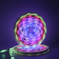 China Wifi RGBIC SMD5050 Dimmable Led Strip Lights Ws2812 2811 80lm/W Rgb Led Strip for sale