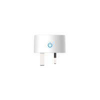 China 2200W 10A WIFI Smart Socket Retardant PC Shell With LED Lights for sale