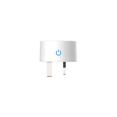 China 2200W 10A WIFI Smart Socket Retardant PC Shell With LED Lights for sale