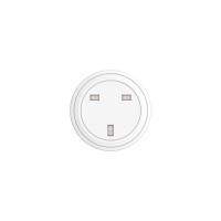 China 2200W 10A WIFI Smart Socket Retardant PC Shell With LED Lights for sale
