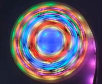 China SMD5050 IP65 10mm LED Adhesive Strip Lights 24 Keys Remote Controller RGB Strip Kit for sale