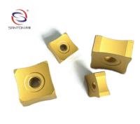 China Roughing K30 Carbide Turning Inserts Vibration Resistance 92.5 HRA for sale