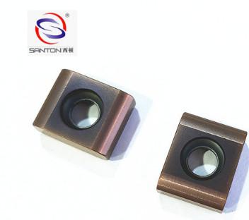 China K40 ISO Indexable Milling Inserts Excellent High Plastic Deformation 2800 TRS for sale
