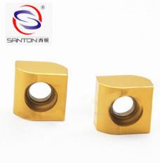 China Golden And Grey Black Purple P25 Indexable Milling Inserts ISO9001 Carbide Milling Inserts for sale