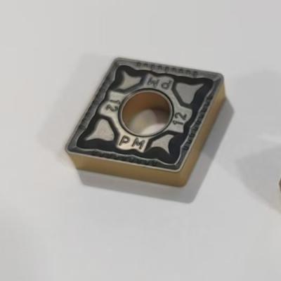China 89.5HRA Hardness Carbide Insert For Cast Iron Blank And Gold Material for sale