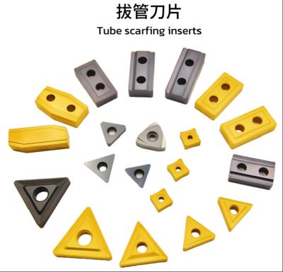 China Various Types High-performance CVD/PVD Coated Cemented Carbide Inserts For Tube Scraping Needs for sale