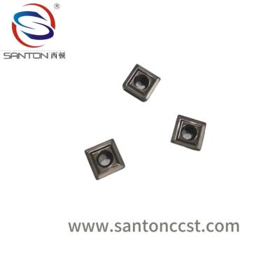 China 89.5HRA Hardness Santon's CNC Carbide Inserts for Stainless Steel Applications for sale