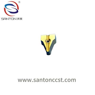 China Customized High Toughness And Indexable Milling Inserts For Machining High Manganese Steel And Stainless Steel for sale