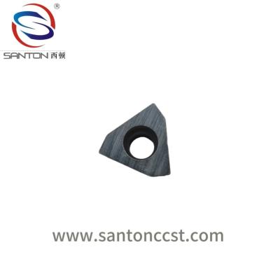 China Uncoated Surface Precision Carbide Milling Inserts For Roughing Of Alloy Structure Steel Performance for sale