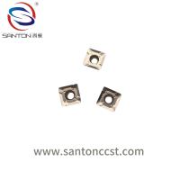 China SDCT120408 Import alternatives Carbide Milling Inserts for Roughing of Alloy Structure Steel Performance for semi-finish for sale