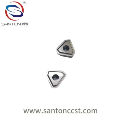 China Boost Your Machining Efficiency with Optimized Cutting Geometry Carbide Milling Inserts for sale