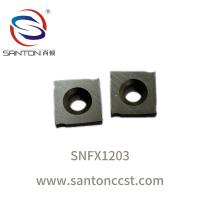 China Triangular 3-Edged CVD Coated K05-K10 Grade Carbide Milling Inserts for alloy steel, stainless steel, and cast iron applications for sale