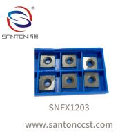 China Triangular 3-Edged CVD Coated K05-K10 Grade Carbide Milling Inserts for alloy steel, stainless steel, and cast iron applications for sale