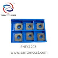 China Three-edge Wear-resistant CVD Coated Milling Cutter Carbide Inserts for CNC Milling for sale