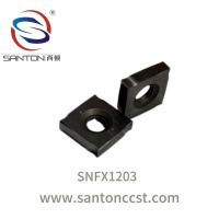China Three-edge Wear-resistant CVD Coated Milling Cutter Carbide Inserts for CNC Milling for sale