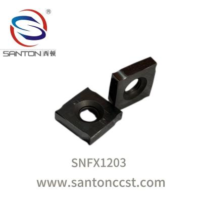 China Three-edge Wear-resistant CVD Coated Milling Cutter Carbide Inserts for CNC Milling for sale
