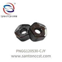 China High Feed Milling Inserts with 90.5 HRA Hardness and P30 Grade for Stainless Steel Processing for sale