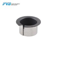China Steel Bronze Mesh PTFE Lined Self-Lubricating Door Hinge Bushing PVB018 with H7 Housing and H9 Inner Diameter Tolerance for sale