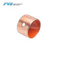 China PVB020S Steel Back POM Coated Acetal Resin Composite Plain Bushing Bearing 250N/mm² Load Capacity -40°C to +110°C for sale