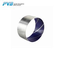 China PVB020B POM Coated Metal Polymer Composite Bushing 250N/mm² Load Capacity -40°C to +110°C Temperature Range for sale