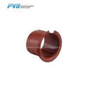 China Lead Free Bronze Mesh PTFE Bearing Self Lubricating Flanged Bushings FR-202 Composite for sale