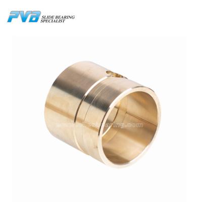 China JDB-1U P10 High Strength Solid Bronze Bearing Bushing 50 MPa Load Capacity 300°C Temperature Range for sale