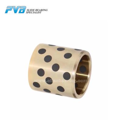 China JDB-90 Maintenance Free Bronze Graphite Oilless Bushing CuZn25Al6Fe3Mn3 for Mold Industry Applications for sale