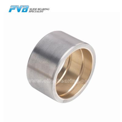 China JDB-1C Casting Steel Copper Alloy Solid Bronze Bearing - 50 HRC Steel Base, 80 HB Copper, 50 N/mm² Static Load for sale