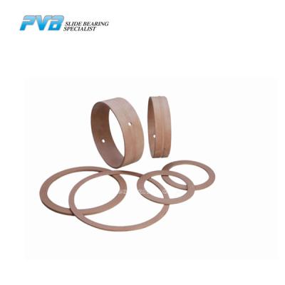 China PFC-10 High Strength Cloth Reinforced Phenolic Guide Ring - 1.2-1.4 g/cm³ Density, -40°C to +130°C Temperature Range for sale