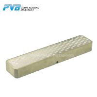 China Lubripad MGH-10 Graphite Plugged Bronze Wear Plate - Aluminum Bronze PTFE Bearing Pads for Marine Hatch Covers for sale