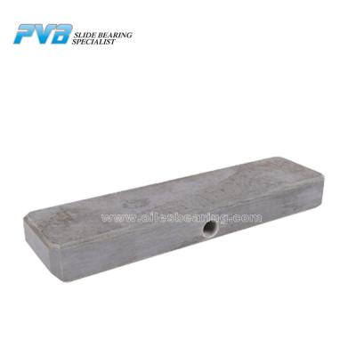 China JDB-P 90 Self Lubricating Bearing Pad - 350 MPa Compressive Strength, -40°C to 120°C Temperature Range for Marine Applications for sale