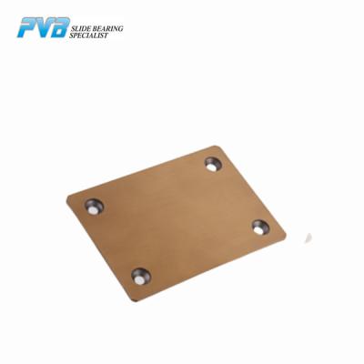 China JDB-P 800G Solid Lubricant Sintered Bronze Wear Plate - 300℃ Max Temperature, 150N/mm² Load Capacity for sale