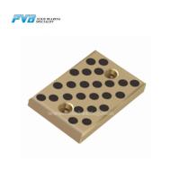 China 10mm Graphite Impregnated Bronze Slide Bearing Plate | Solid Lubricant Wear Plate for High Load Applications for sale