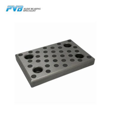 China Self-Lubricating Graphite Oil-Free Slide Plate 20mm FC250 Steel Wear Plate for Mold Industry for sale