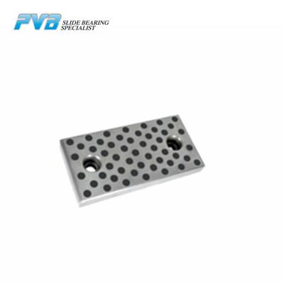 China FC250 Steel Graphite Plugged Wear Plate - 10mm Oil Free Slide Plates for Mold Industry Applications for sale