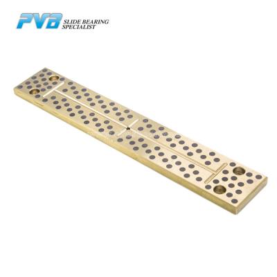 China Graphite Plugged Bronze Wear Plate JDB-P Oiles 500SP for Plastic Moulds - Self-Lubricating High Load Capacity for sale