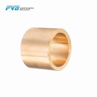 China CuSn12 Tin Bronze Sleeve Bearings 50 MPa Load Capacity with 2.5 m/s Lubricated Speed for Industrial Applications for sale