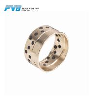 China JDB-10 High Strength Brass Bronze Graphite Self-Lubricating Bearing with 50 MPa Load Capacity and ≥210 HB Hardness for sale