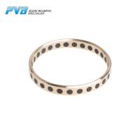 China JDB-10 High Strength Brass Bronze Graphite Self-Lubricating Bearing with 50 MPa Load Capacity and ≥210 HB Hardness for sale