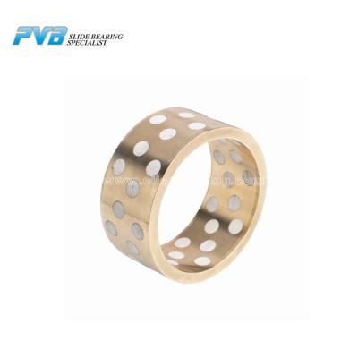 China JDB-30 Aluminum Bronze Self-Lubricating Bearing with 500 MPa Tensile Strength and 400°C Max Temperature for Marine Applications for sale
