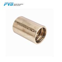 China CuZn25Al6Fe3Mn3 Oilless Bronze Bushing with Graphite Rings - 50 MPa Load Capacity, -40°C to +300°C Temperature Range for sale