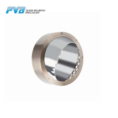 China GCr15 Spherical Plain Bearings JDBS-30 with CuSn12 Oilless Bronze Bushing for Heavy Load Applications for sale