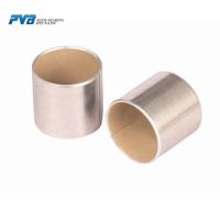 China PEF-030 Aluminum Back Adhesive Modified PTFE Solid Lubricant Bearing Bushing for Low Load Applications for sale
