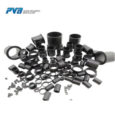 China P101 Linear Plain Bearings Polymer Self-Lubricating Sleeve Bushing with 80 MPa Load Capacity and 135°C Temperature Rating for sale