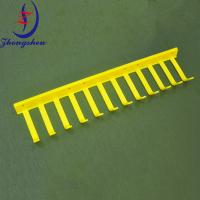 China ABS Yellow Egg Collection Claw 33CM For Battery Layer Chicken Cage for sale
