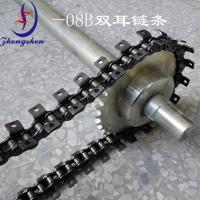 China Egg Transportation Double Ear Chain 08B For Egg Collecting Machine for sale