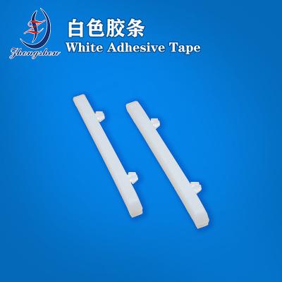 China ABS Plastic White Adhesive Tape For Poultry Automation Egg Collection Machine for sale