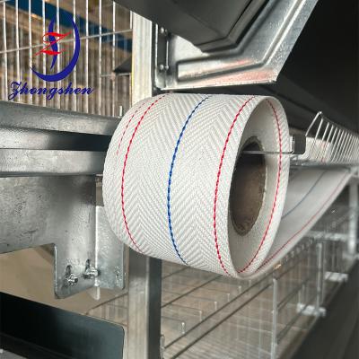 China PP5 Polypropylene Egg Conveyor Belt for Poultry Layer Cage for sale