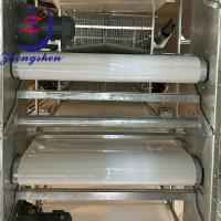 China Poultry Manure Conveyor Belt 0.5M-2.5M Width PP/PE for Chicken Farms for sale